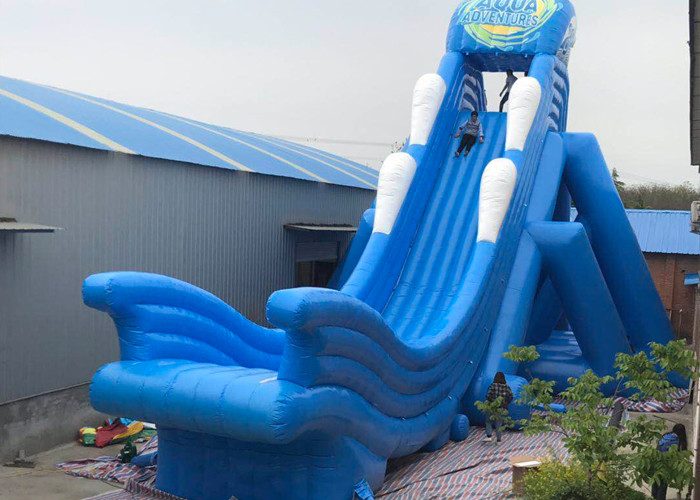 45ft Tall Giant Inflatable Slide , Inflatable Garden Slide Easy ...