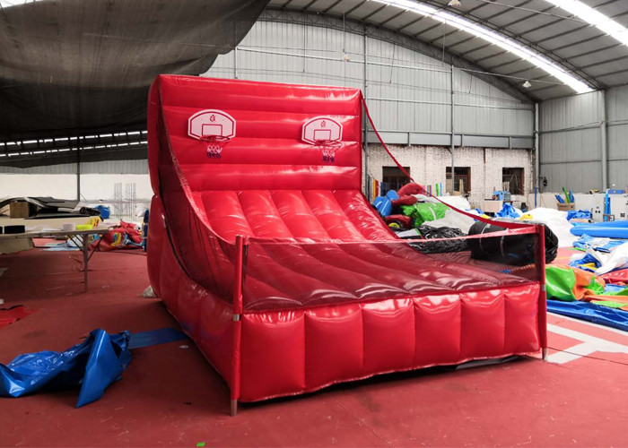Durable Giant Inflatable Outdoor Games Inflatable Basketball Hoop Game