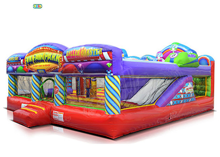 Fun Fair Park Play Inflatable Bounce House Combo 1 - 3 Years Warranty ...